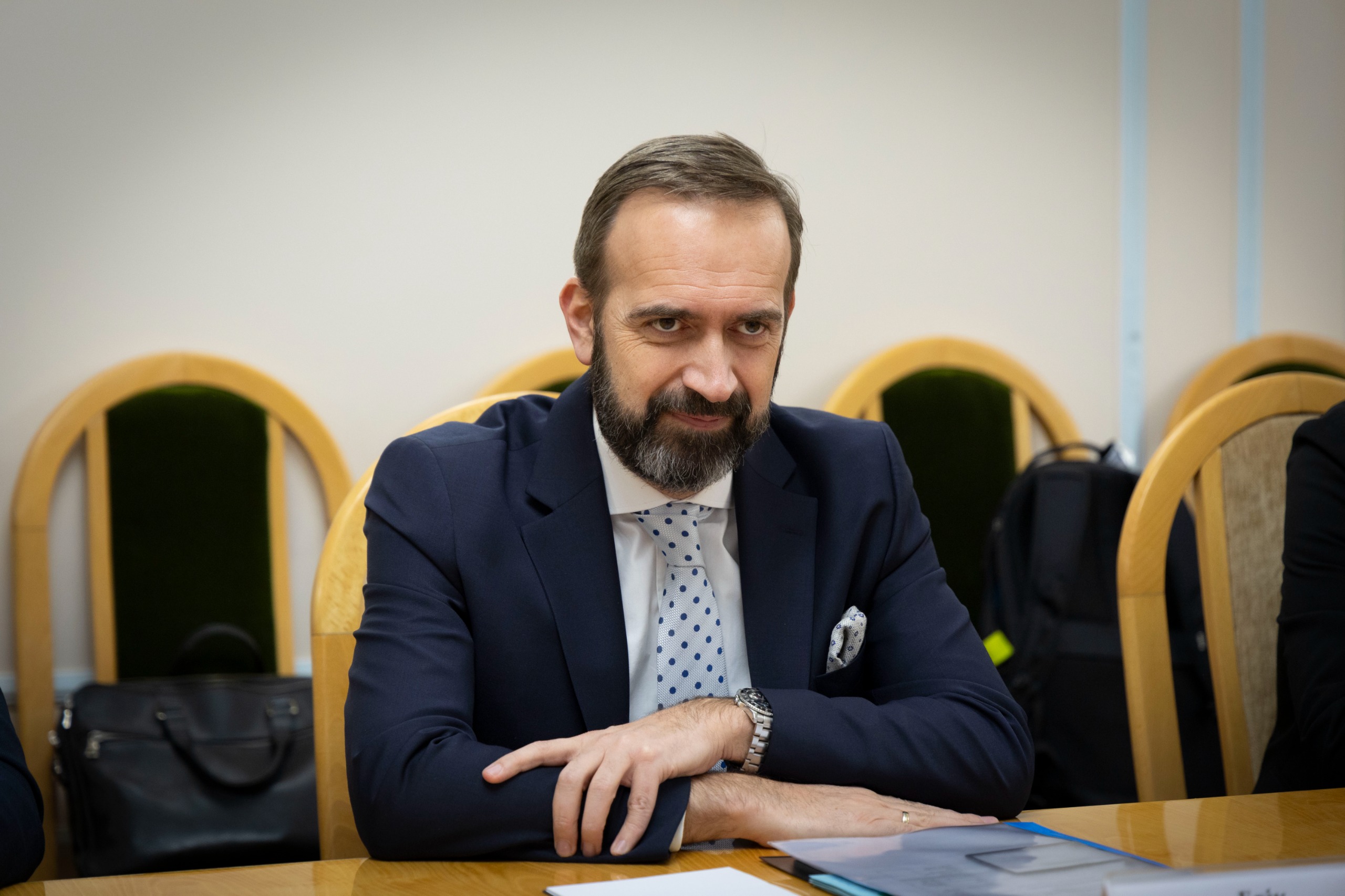 Oleksandr Lytvynenko met with the delegation of the Ministry of Foreign Affairs of the ...